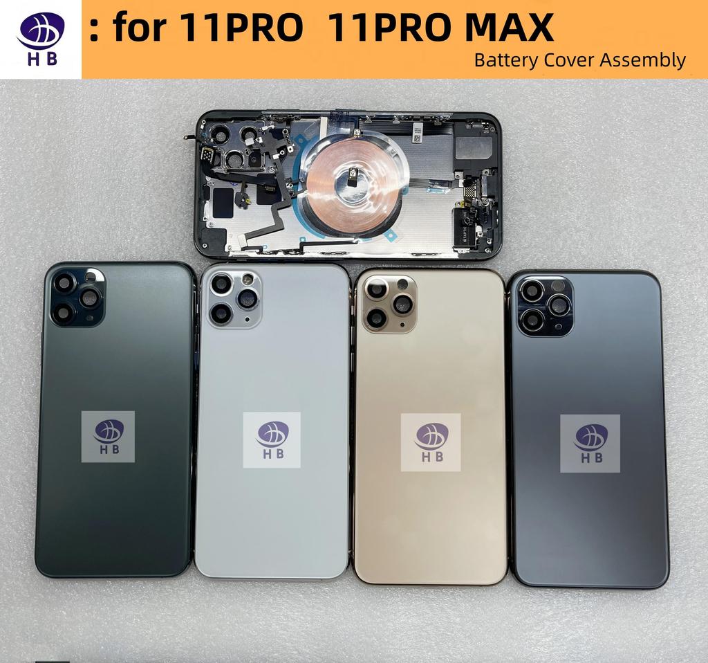 Buy For Apple 11PRO 11PROMAX Back Cover Middle Case Middle Frame Case ...