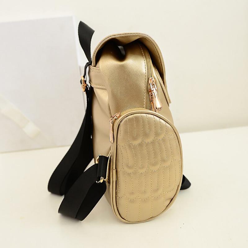 Buy Fashion Women Back Bag Stylish Cool Black PU Leather Owl Backpack ...