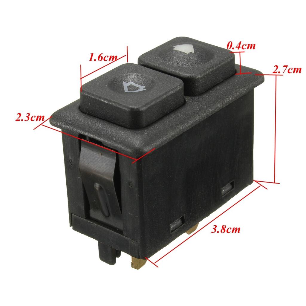 Buy Illuminated 5 Pins Power Windows Switch for BMW E23 E24 E28 E30 ...