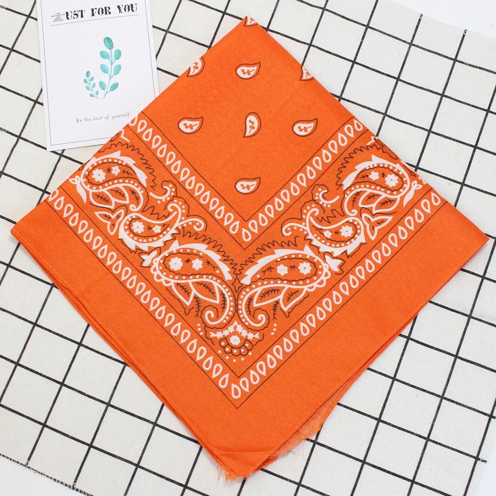 Buy High Quality 55x55cm Bandana Unisex Hip Hop Fashion Headwear Hair ...
