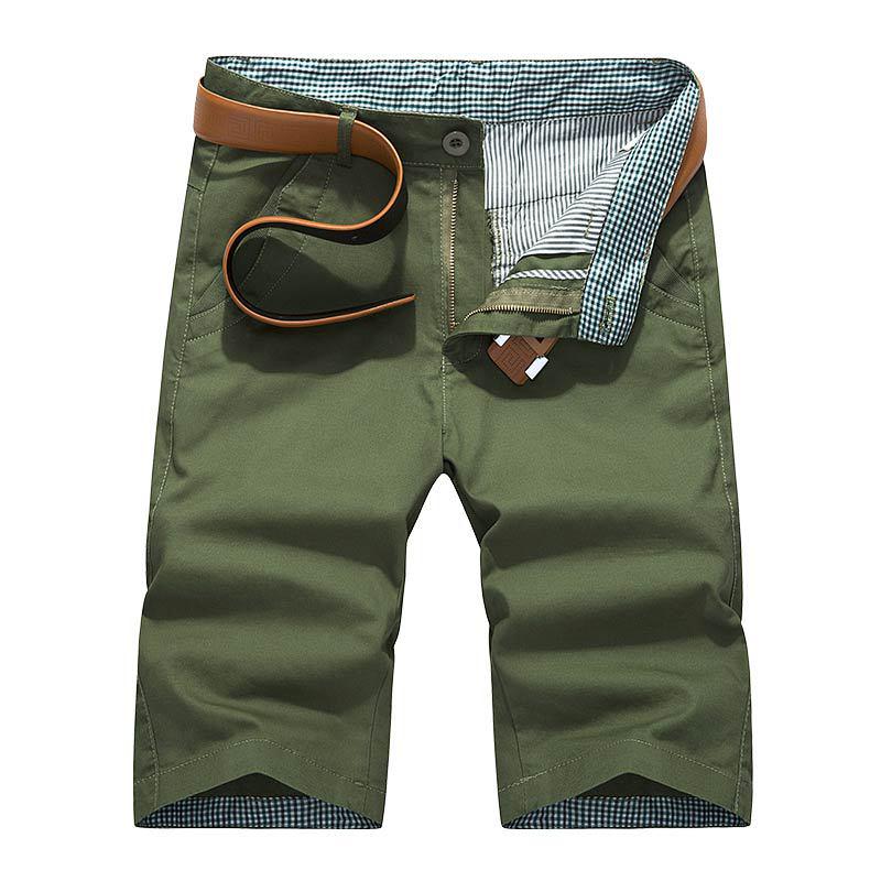 Buy Men's Plus Size Fashion Patchwork Button Pocket Fifth Pants Sport ...