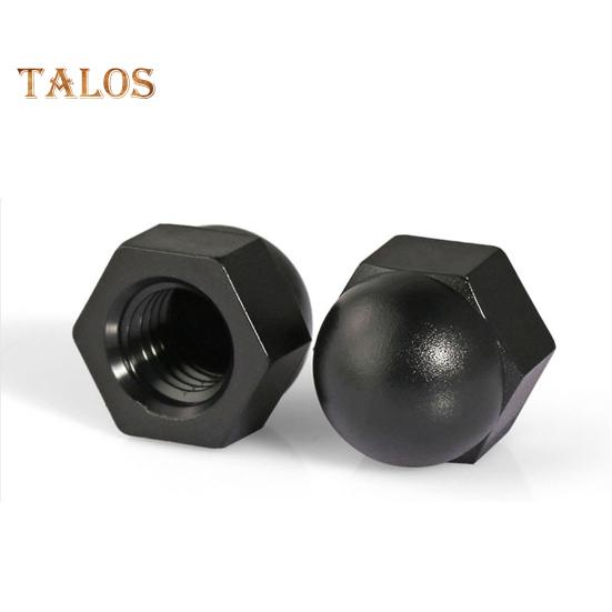 TS 70Pcs M3-M10 Cap Nuts Insulating Anti-corrosion Nylon Bolt Nut ...