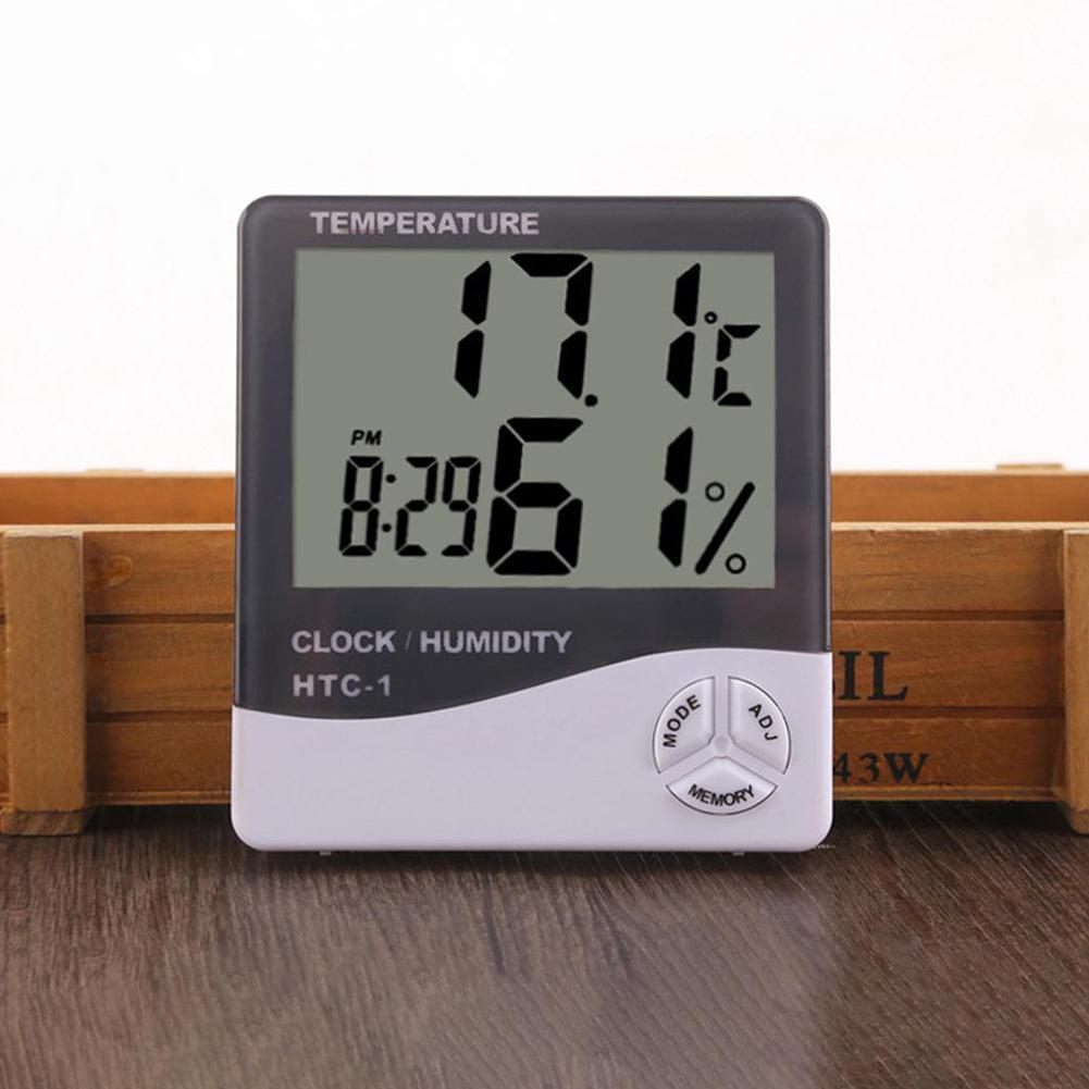 Buy LCD Digital Indoor Room Thermometer Hygrometer Temperature Meter ...