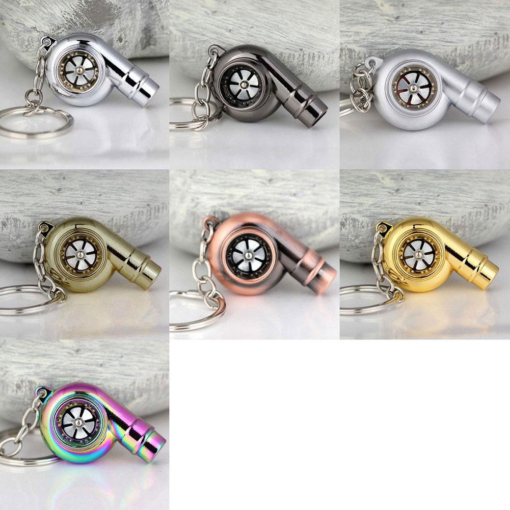 Buy Real Whistle Sound Turbo Keychain Spinning Turbine Ring Keyring at ...