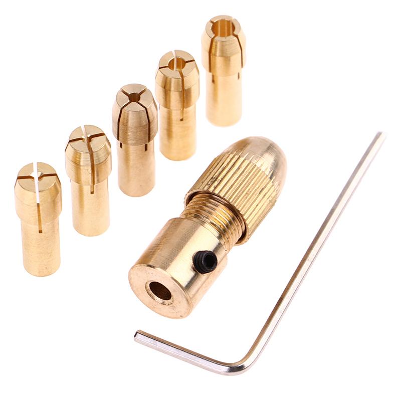 Cheap Brass Collet For Mini Rotary Electric Motor Shaft Drill Chuck Bit ...