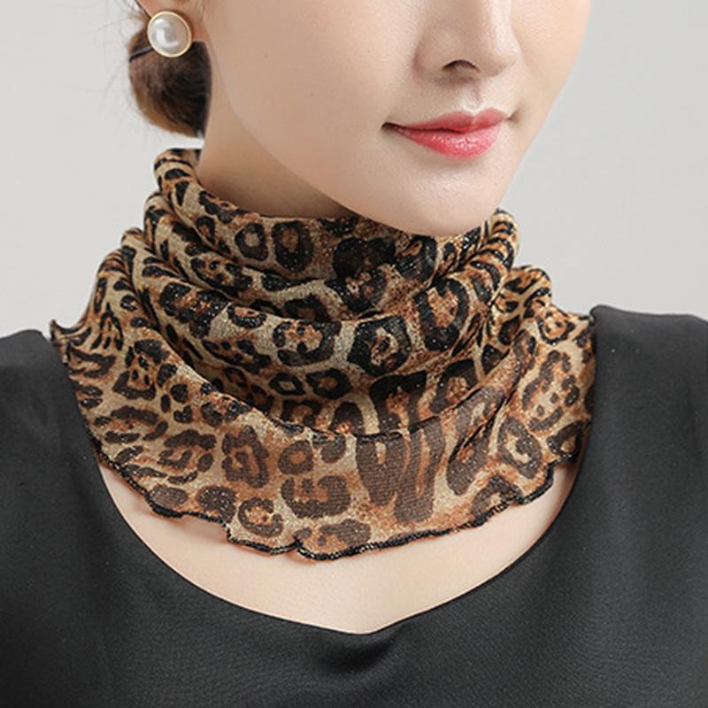 Buy Fashion Sunscreen Veil Small Silk Scarf Sunscreen Scarf Women's ...