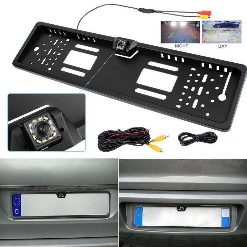 Buy 12LED Light Car License Plate Backup Parking LED Night Vision ...