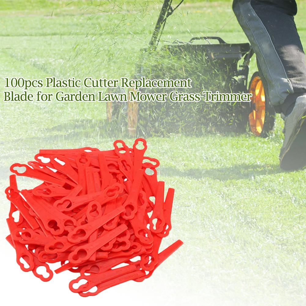 Satın alın 100pcs Plastic Cutter Replacement Blade for Garden Lawn ...