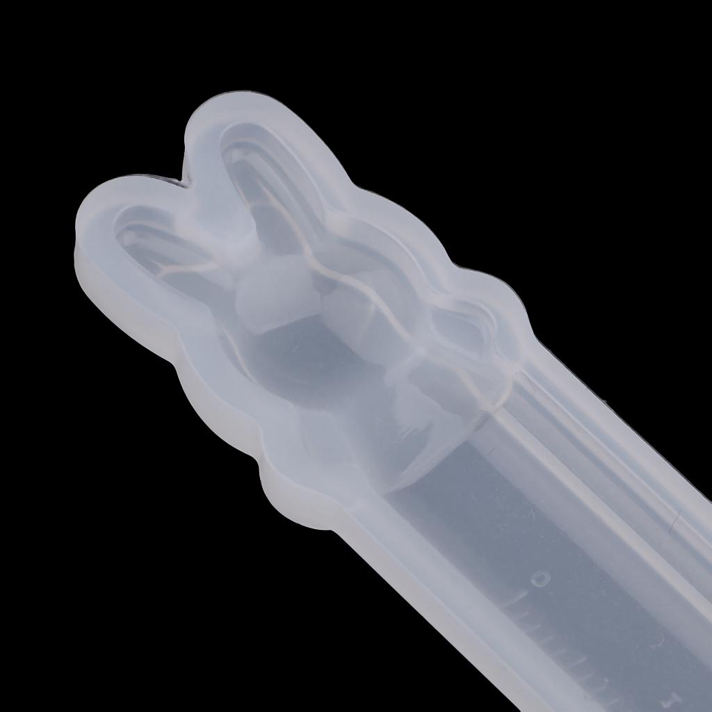 Buy 1Pcs Transparent Silicone Mould Resin Decorative Craft DIY Ruler ...