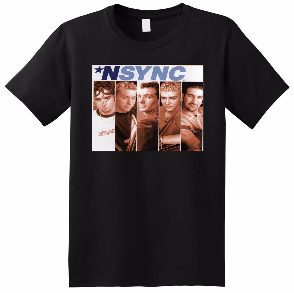 N Sync T Shirt Vinyl Cd Poster Tee Hipster Shirts Graphic T -Shirt Men ...