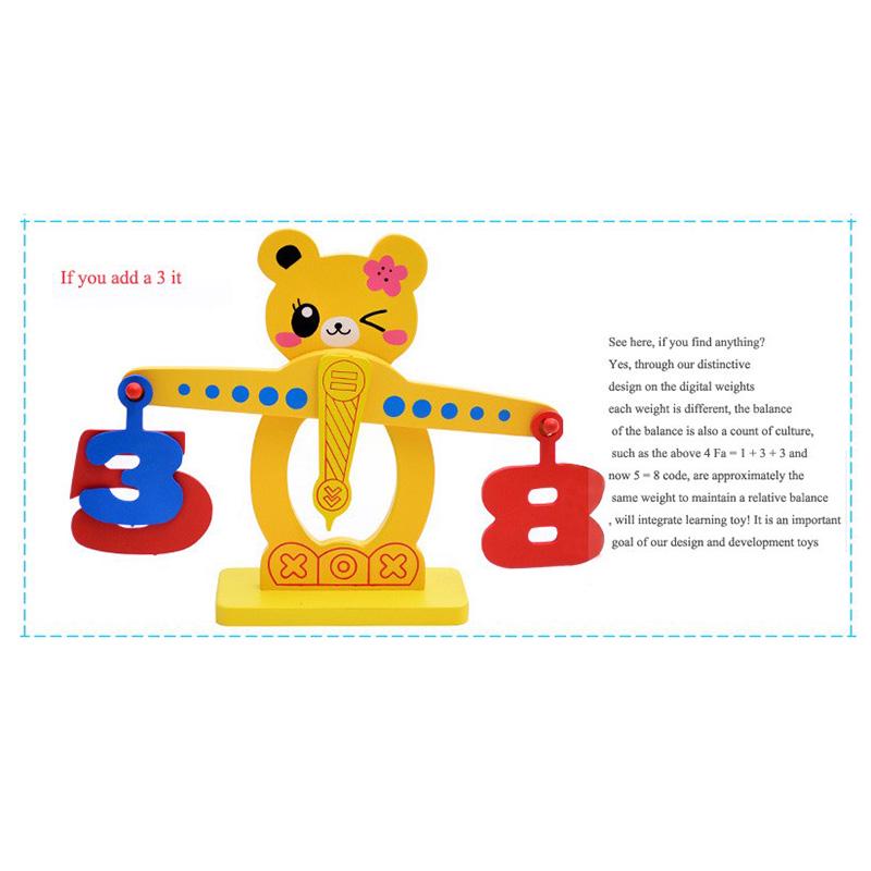 Buy Baby Balance Scales Toy Numbers Fruits Intelligence Bear Emoji Kids ...
