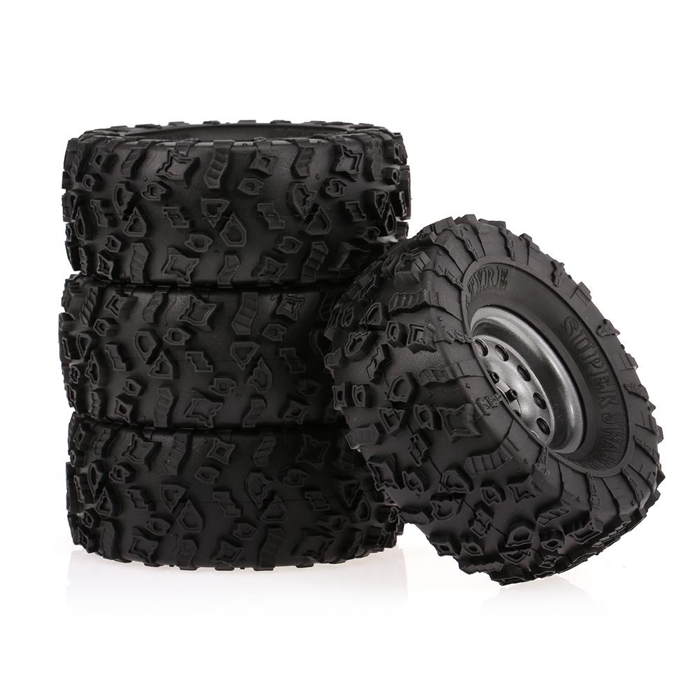 Buy 4PCS AUSTAR 2.2 Inch 132mm Rock Crawler Wheels with Metal Hub Set ...