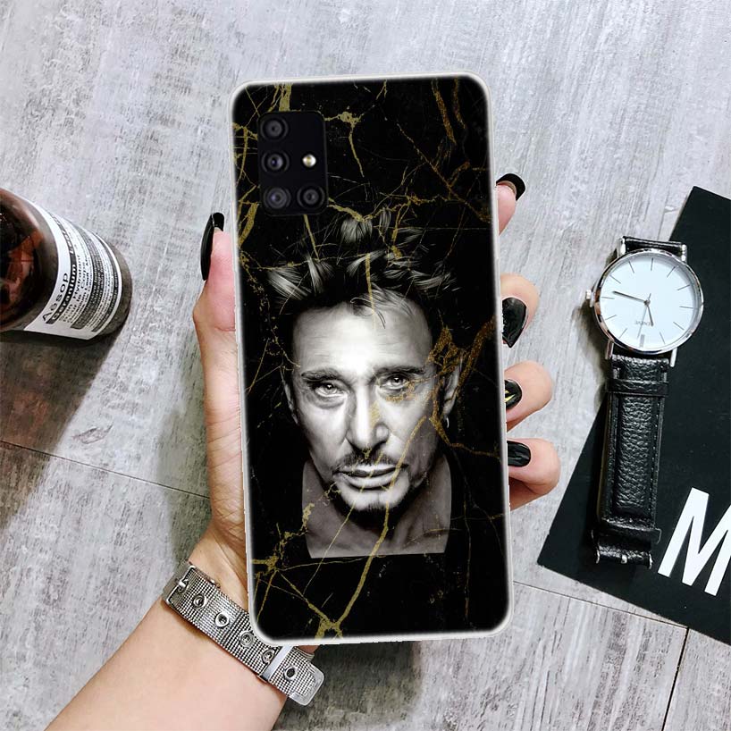 💰Koupit online: Johnny Hallyday Music Phone Case For Samsung Galaxy A12 ...