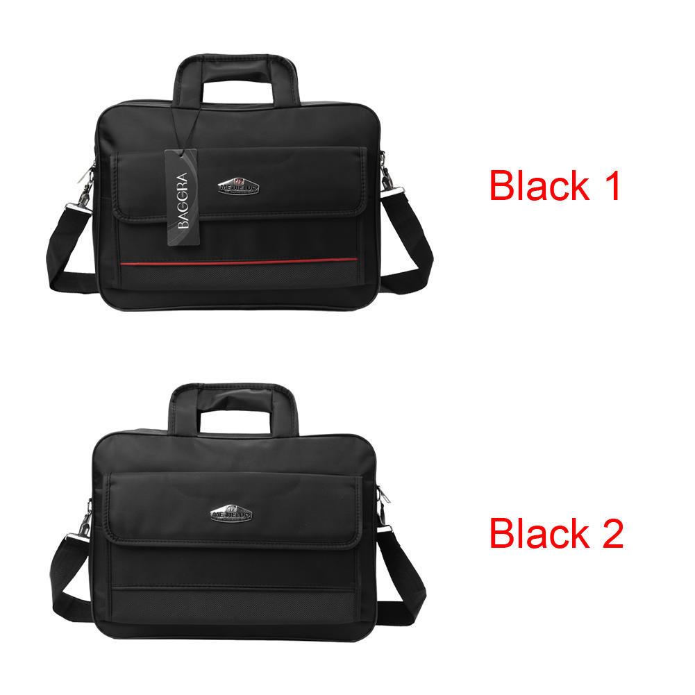 Buy New Oxford Laptop Bag Unisex Waterproof Dual Zippers Velcro Pocket ...