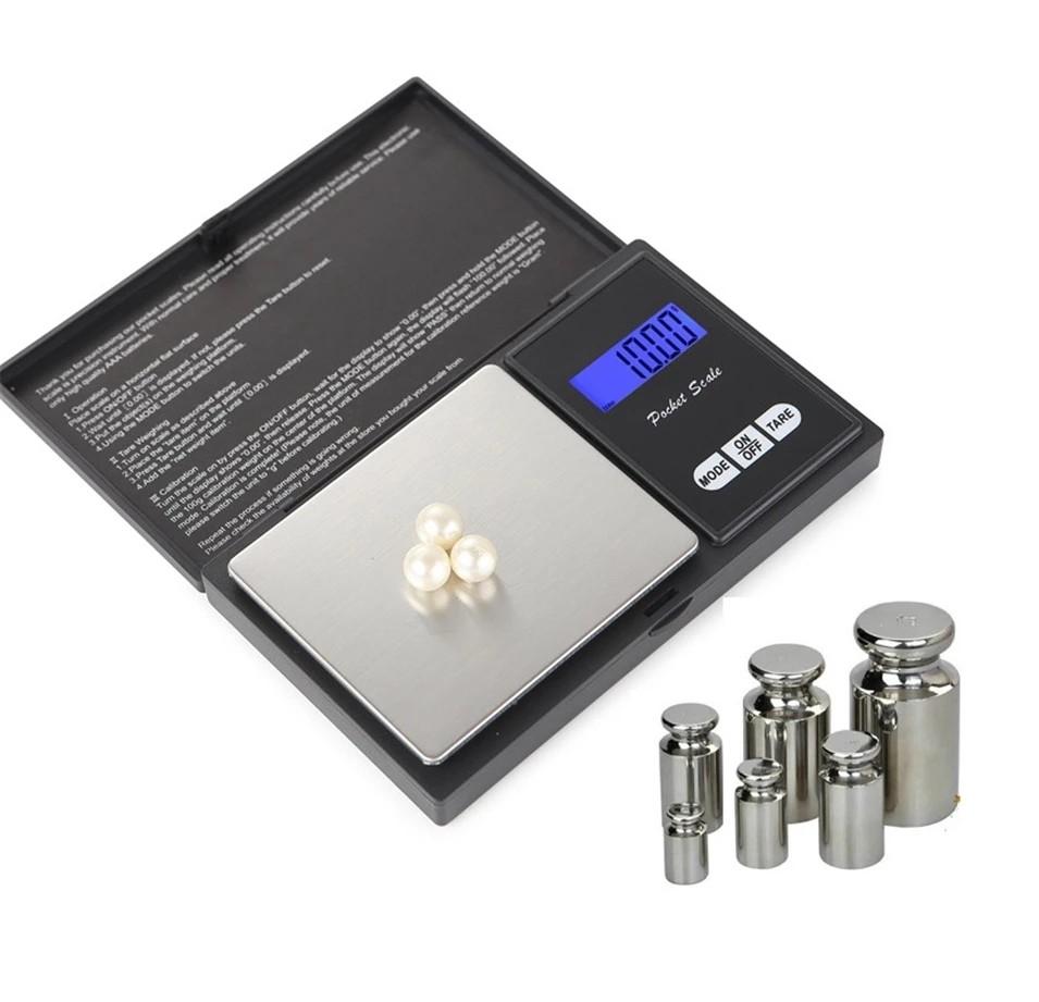 Buy Portable Digital Scale 100/200/500g 0.01/0.1g Precision Mini Pocket ...