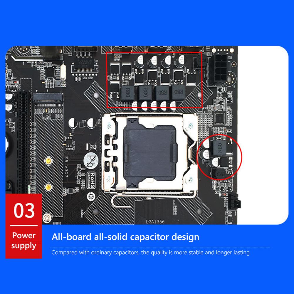 Buy X79 DDR3 ECC LGA 1356 HM65 Computer Motherboard Kit with E5 2420 V2 ...