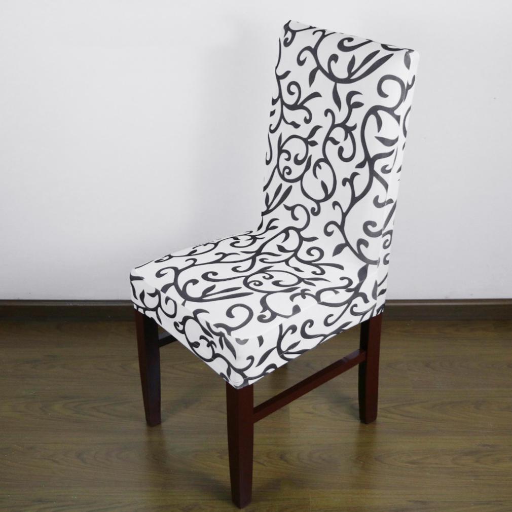 Satın alın Jacquard Printed Thickening Stretch Brief Chair Cover Half ...