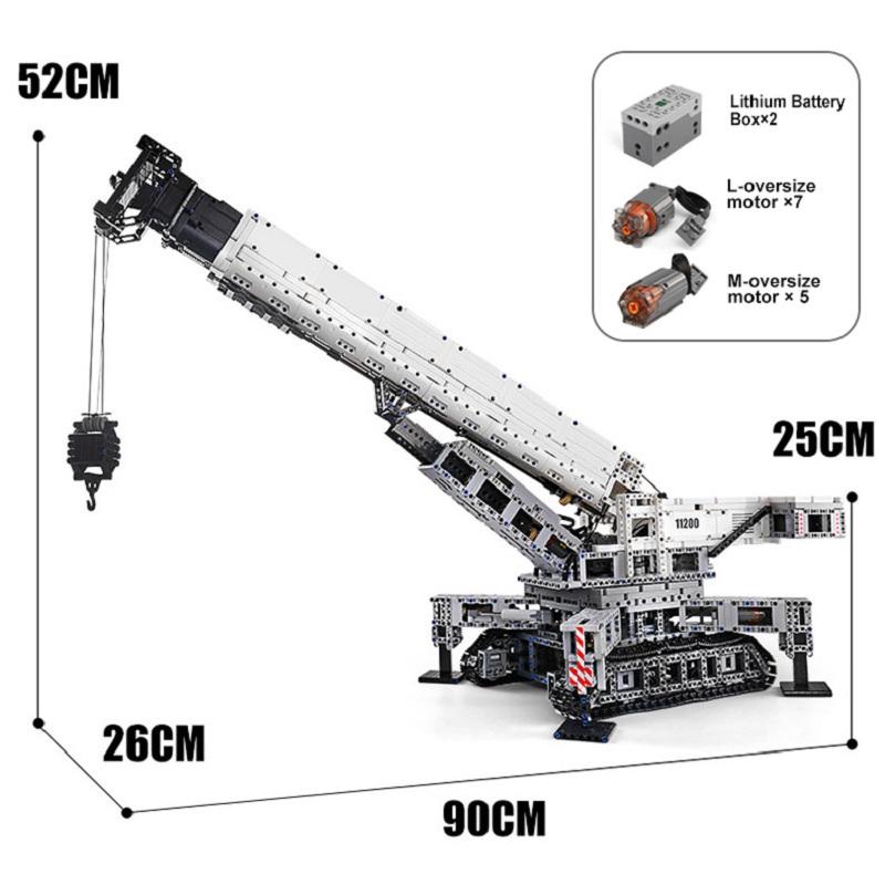 Cheap MOULD KING Technical Building Kits APP Remote Control Truck LTM ...