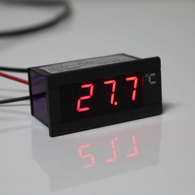 Digital Embedded Thermometer Refrigerator Freezer Temperature Display ...
