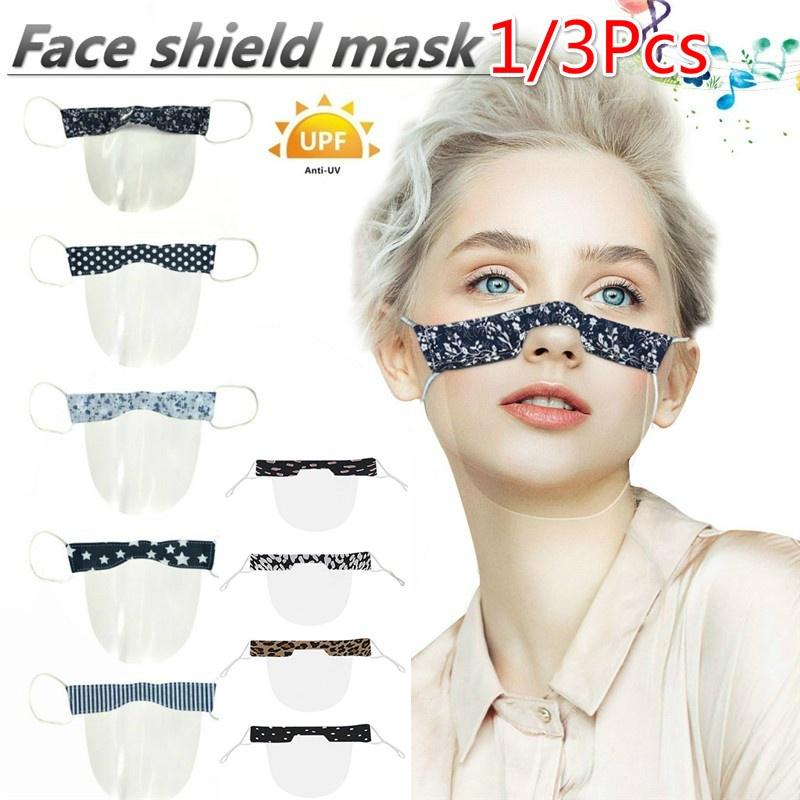 Buy 1PC/3Pcs Child/ Adult Mask With Clear Window Visible Expression ...