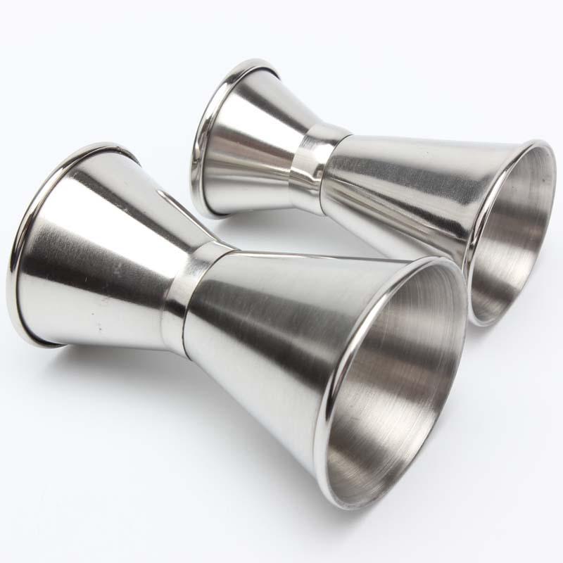 Buy bar mixing tool 15 / 30ml Stainless steel double head measuring cup ...