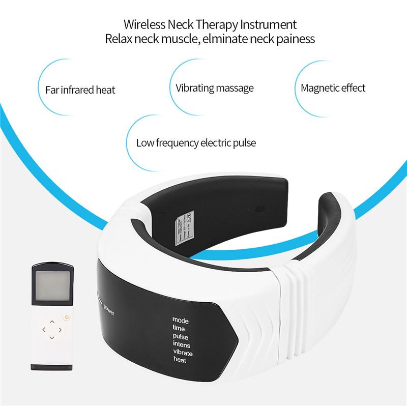 Buy Wireless Neck Therapy Instrument Relief Neck Pain Rechargeable Neck ...