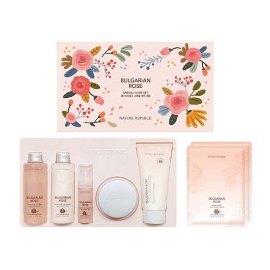 Cheap Nature Republic Bulgarian Rose Skin Care Special Set + 1 random ...
