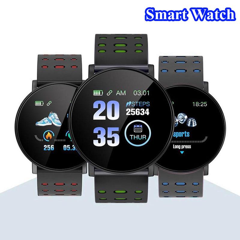 Buy 119plus Smart Fitness Bracelet Band With Measuring Pressure Pulse ...
