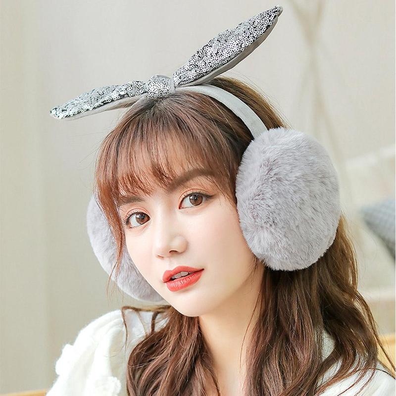 Satın alın Fashion Cat Ear Plush Earmuffs Soft Ear Flaps Headband For Kids Y0H3 | Joom