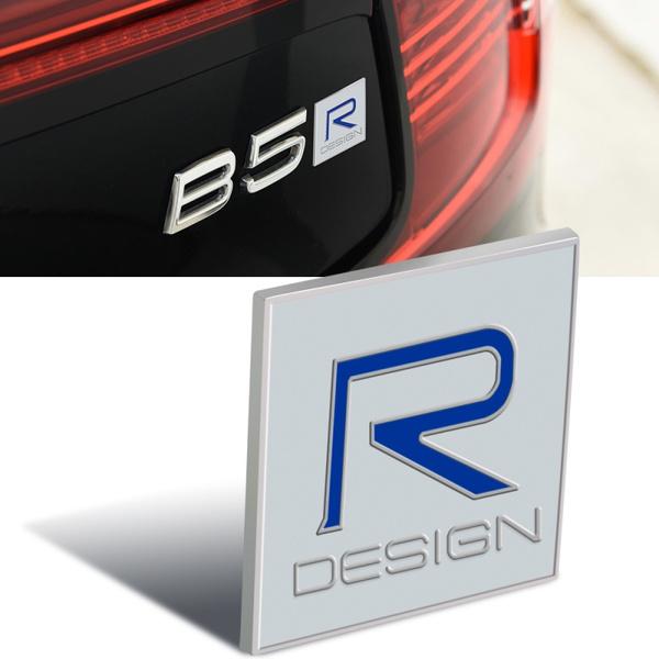 Buy R DESIGN Grille Trunk Sticker Letters Logo Emblem Badge Sticker ...