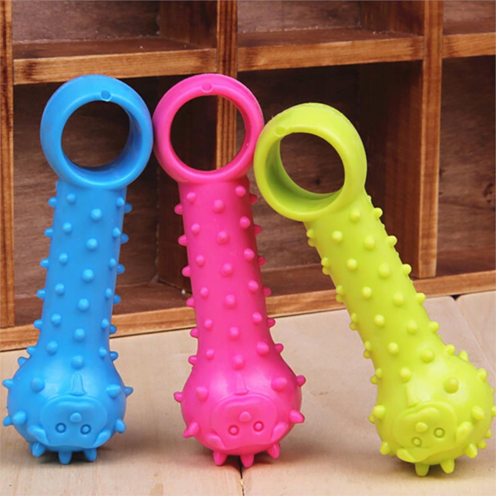 Adorable Rubber Teeth Tranining Pet Decompression Chew Toys Dental ...