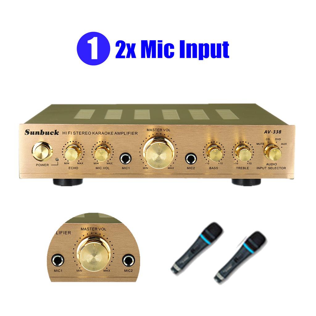 Cheap 2000W 50/60Hz HIFI Digital Stereo Audio Power Amplifier Speaker 5 ...
