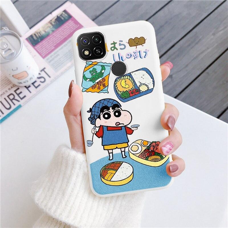 Buy Crayon Shin Chan for Xiaomi Redmi 10A 9C Phone Case Cute Funny Boys ...