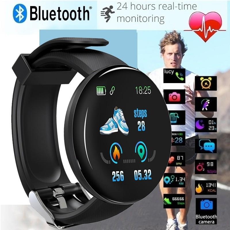 Buy Fashion Smart Round Watch Waterproof Mens Watche Fitness Activity ...