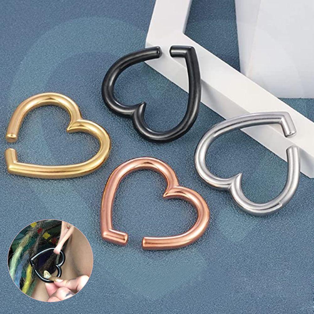 Satın alın Jewelry Stretching Kit for Stretched Ears Gauges Heart Shape ...