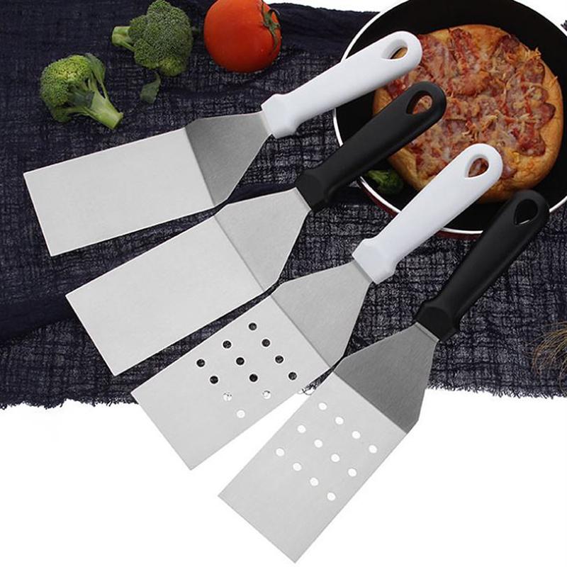 Buy 1PC Stainless Steel Fried Shovel Spatula Steak Pizza Grasping ...