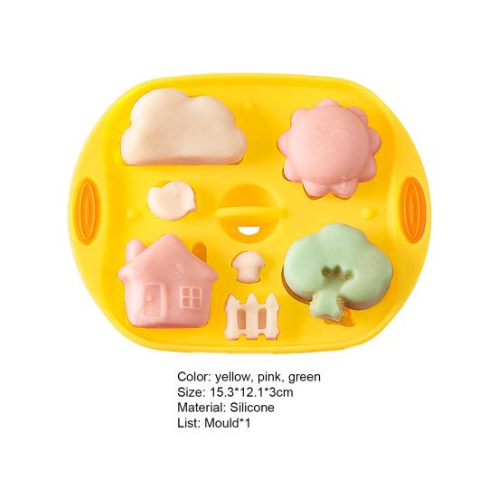 Easy to Demould Eco-friendly Practical Cartoon Children Cake Baking ...