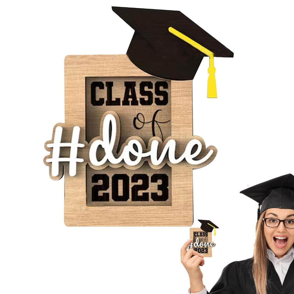 Satın alın Graduation Card Holder|Wooden Graduation Party Gift 2023 ...