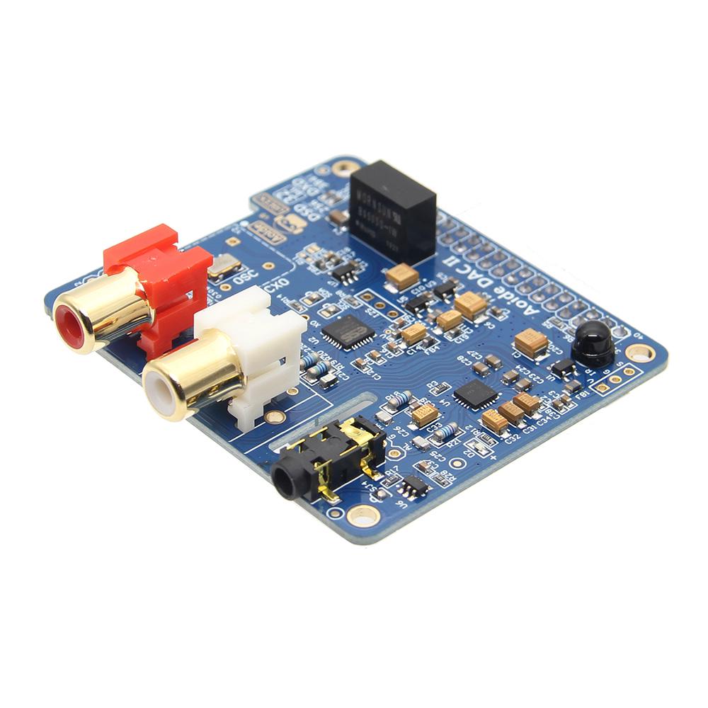Buy Raspberry Pi 3B+/3B/2B DAC II ES9018K2M Hifi Audio Sound Card 32bit ...