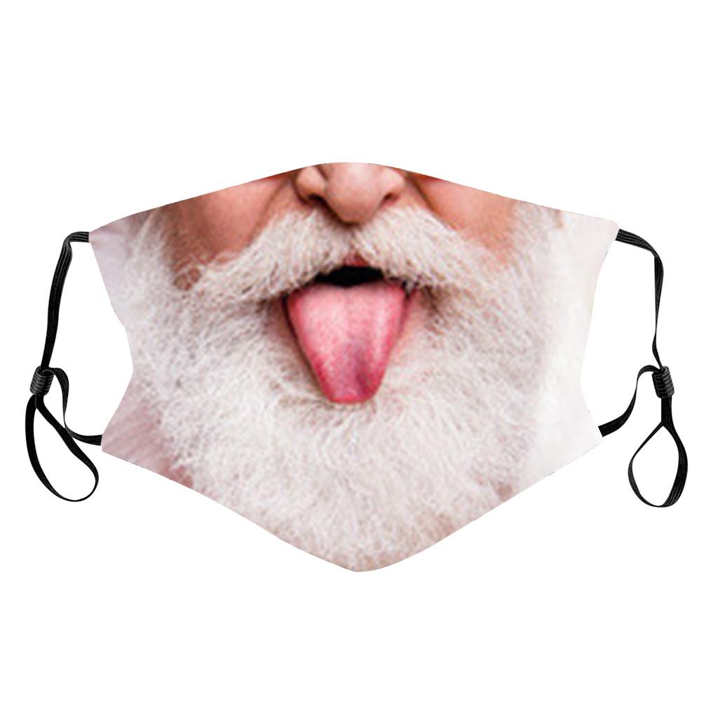 Buy Amanda 1pc Mouth For Dust Protection Face Mask Funny Face Mask ...