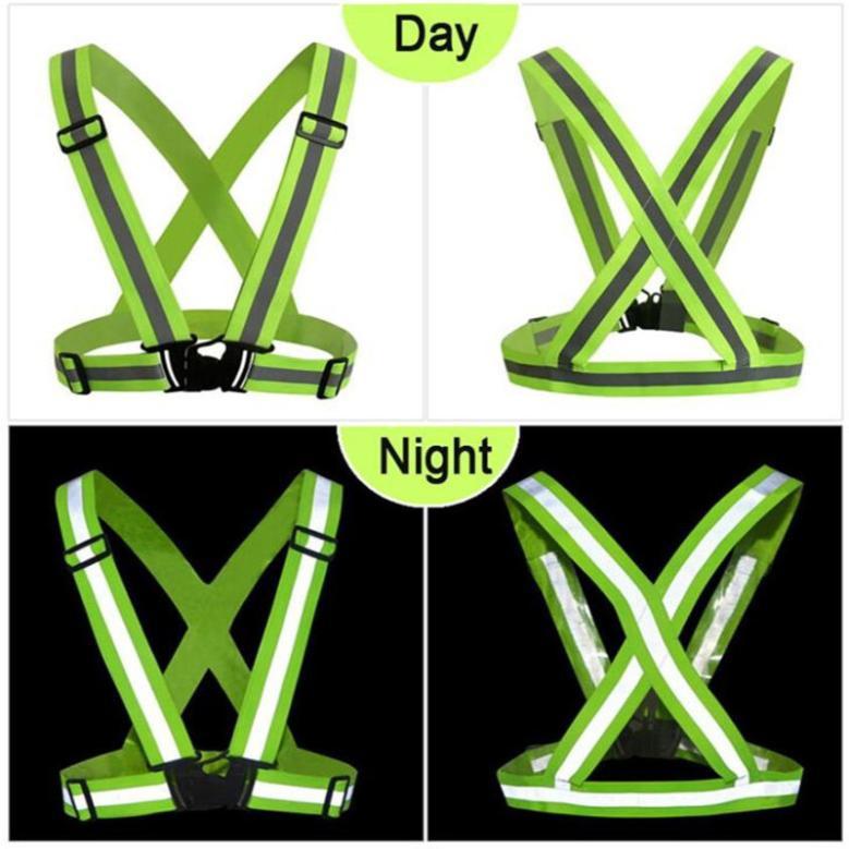 Buy Safety Clothing Reflectante 360 Degrees High Visibility Neon Belt ...