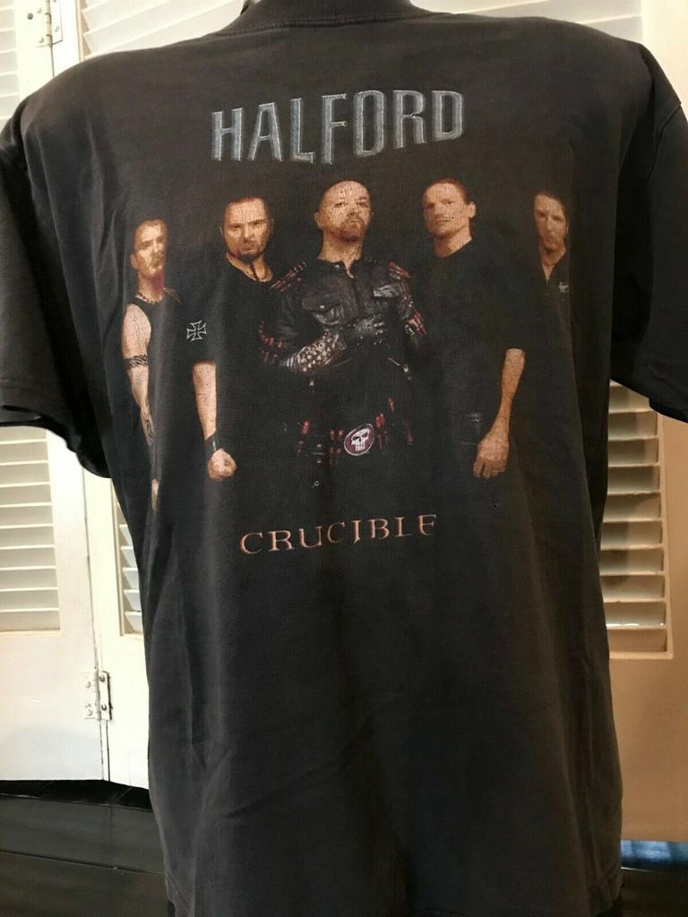 Buy Rare 03 Judas Priest Rob Halford Crucible Tour Shirt Size Med Rock ...