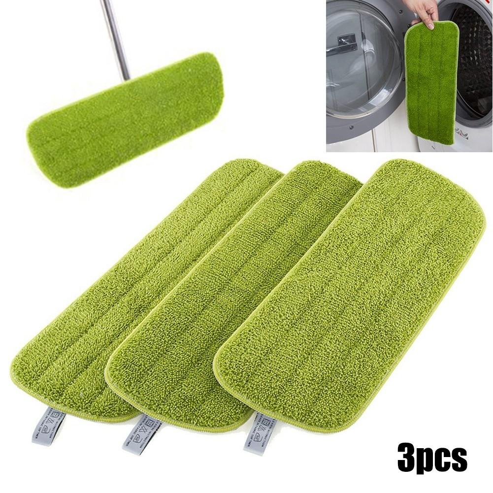 Buy Specially Designed For Wet Mopping And Clean Flat Mop Pads 3pcs at ...
