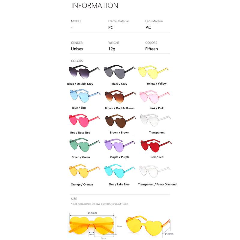 Cheap Fashion Women Men Sunglasses Trendy Rimless Party Prom Glasses ...