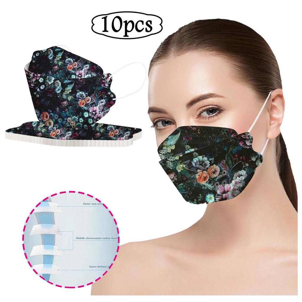 Buy 10PC 4-Layer High-Density Mask PM2.5 Wind And Mist Pollution ...