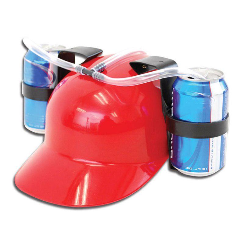 Buy Drinking Beer Cola Miner Hat Lazy Lounged Straw Cap Cool Toy Prop ...
