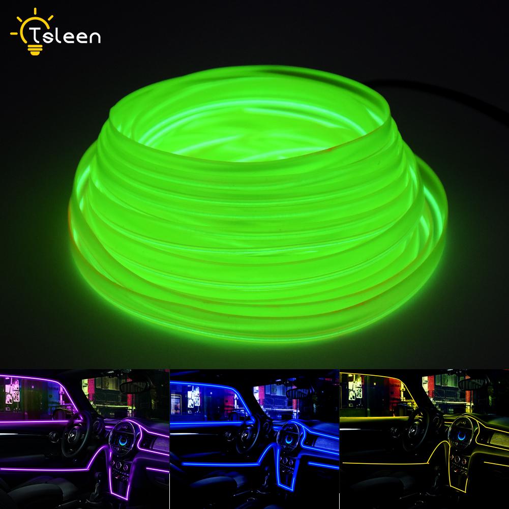 Buy 2m Flat EL Wire LED Neon Light + USB Inverter For Dance Costume ...