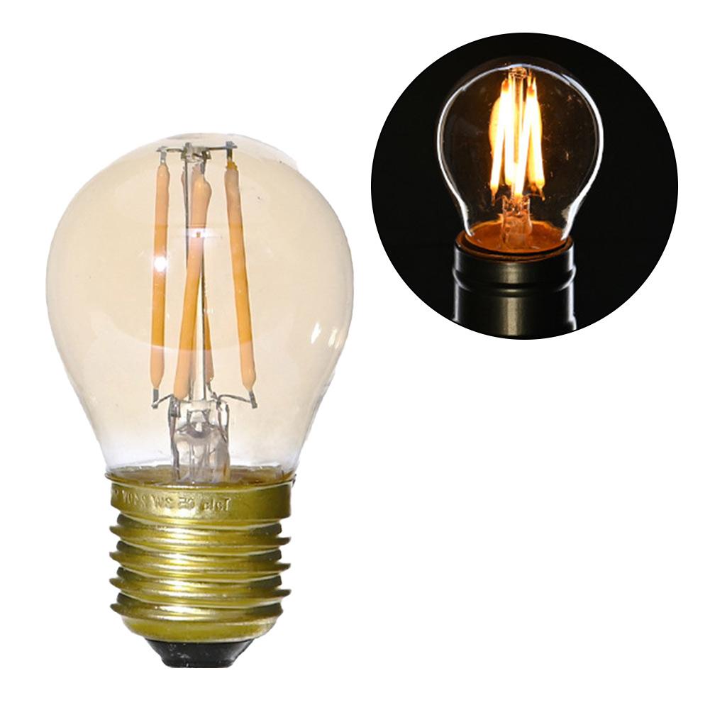 Copper Lamp Cap LED Bulb G45 Retro Tungsten Filament: الشراء بأسعار ...