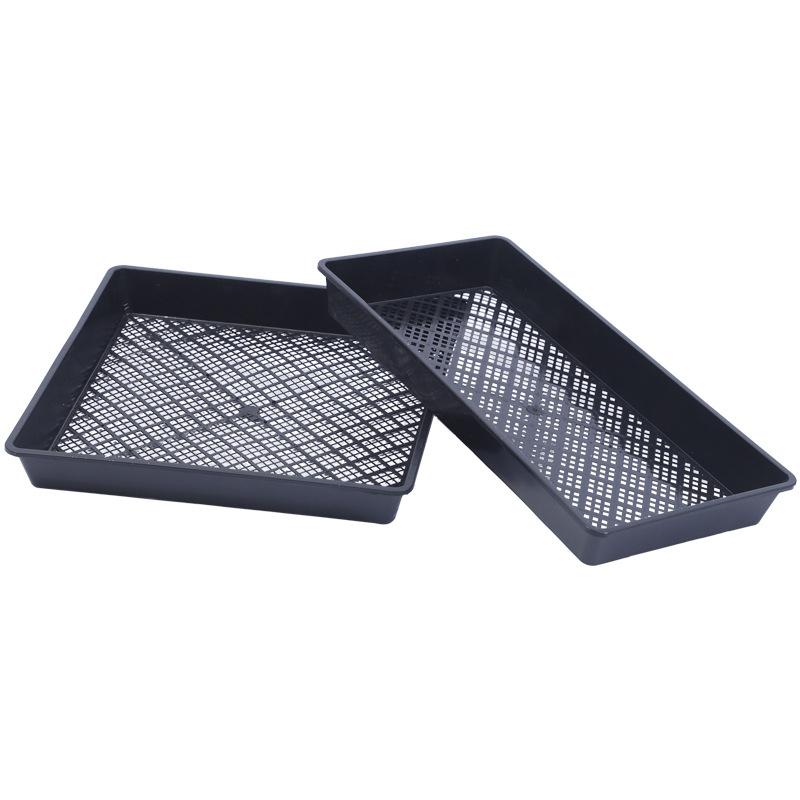 Buy Starter Planting Tray Flat Bottom Rectangle Germination Flower Pots ...