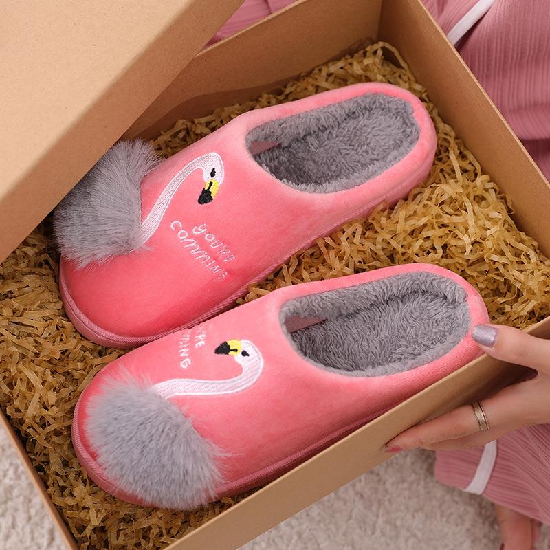 Buy Lovely Thick Bottom Antiskid Warm Home Unisex Lovers Slippers Men ...